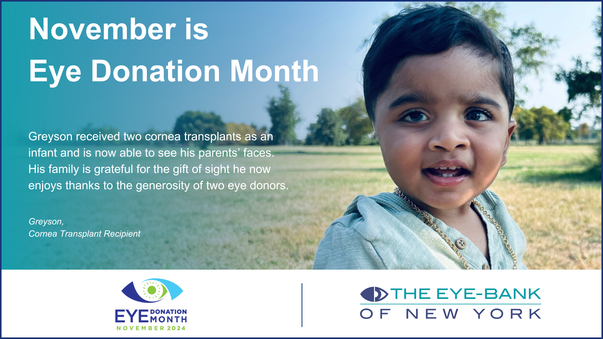 Why is Eye Donation Month Important? | The Eye-Bank for Sight Restoration